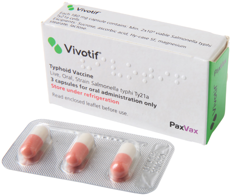 Vivotif - Oral Typhoid Live Vaccine